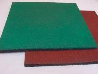 China Wood Grain Recycled Rubber Industrial Sheet with 10-50mm Thickness for Floor Mat and Tiles for sale