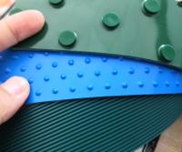 China 1 Ply Green PVC Conveyor Belt for Tobacco Making and Industrial Applications for sale