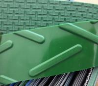 China 1 Ply Green PVC Conveyor Belt for Tobacco Making and Industrial Applications for sale