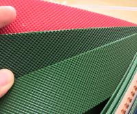 China 1 Ply Green PVC Conveyor Belt for Tobacco Making and Industrial Applications for sale