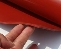 China Red 3mm High Temperature Silicone Rubber Sheet with Excellent Oil Resistance for sale