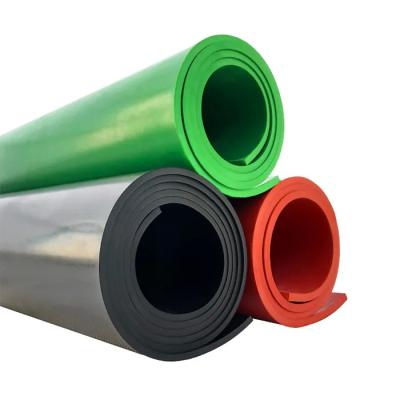 China Black SBR Industrial Rubber Sheet with Excellent Weather Resistance and 1.0-20m Length for sale