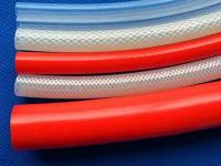 China 6mm ID High Temperature Silicone Braided Hose with Customizable Size for Industrial Applications for sale