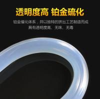 China Heat Resistant Silicone Tube and Rubber Sleeve with Smooth Surface and Customizable Sizes for sale