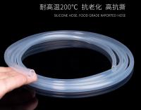 China Customized Size Silicone Tube Extrusion with High Temperature Resistance for Industrial Grade Applications for sale