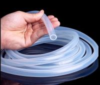 China Customized Size Silicone Tube Extrusion with High Temperature Resistance for Industrial Grade Applications for sale