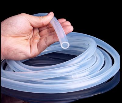 China Customized Size Silicone Tube Extrusion with High Temperature Resistance for Industrial Grade Applications for sale