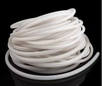 China 50 Shore A Hardness Silicone Tube Extrusion with High Temperature Resistance and Customizable Size for sale