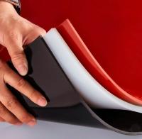 China 2mm Silicone Rubber Sheet UL94-V0 1.2-1.25g/cm3 High Hardness for sale