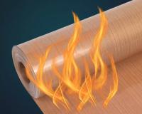 China High Temperature Resistant PTFE Coated Fiberglass Fabric with 200%-320% Elongation At Break and Non Stick Surface for sale