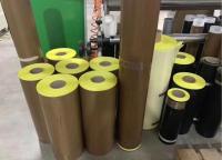 China Black PTFE Coated Fiberglass Fabric with High Break Down Voltage and Heat Resistant Properties for sale