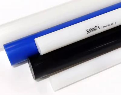 China Nylon Plastic Rod 6 Feet Length 1/4 Inch Diameter 80°C Heat Deflection for sale