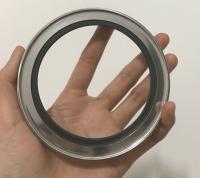 China Stainless Steel 304 316 Double Lip PTFE Oil Seal 0.04 Friction Factor for sale