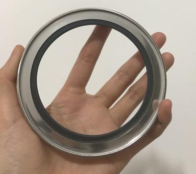 China Stainless Steel 304 316 Double Lip PTFE Oil Seal 0.04 Friction Factor for sale