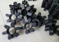 China HRC Rubber Polyurethane Coupling Spider HRC70 HRC90 HRC110 Size with 1.4g/cm3 Density and Black Rubber or Polyurethane Material for sale