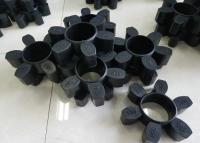China HRC Rubber Polyurethane Coupling Spider HRC70 HRC90 HRC110 Size with 1.4g/cm3 Density and Black Rubber or Polyurethane Material for sale