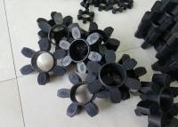 China HRC Rubber Polyurethane Coupling Spider HRC70 HRC90 HRC110 Size with 1.4g/cm3 Density and Black Rubber or Polyurethane Material for sale