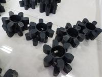 China Black Color HRC PU Coupling with 50Mpa Tensile Strength and F Flange Type for Industrial Applications for sale
