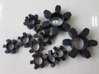 China Black Color HRC PU Coupling with 50Mpa Tensile Strength and F Flange Type for Industrial Applications for sale