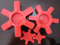 China L Type Polyurethane Coupling with Taper Bore Universal Series 80-98 Shore A Hardness and 650% Elongation for sale