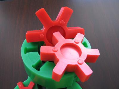 China L Type Polyurethane Coupling with Taper Bore Universal Series 80-98 Shore A Hardness and 650% Elongation for sale