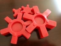 China L Type Polyurethane Coupling with Taper Bore Universal Series 80-98 Shore A Hardness and 650% Elongation for sale