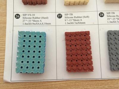 China 10mm Perforated Silicone Foam Sheet 0.9m x 1.8m for Ironing Table for sale