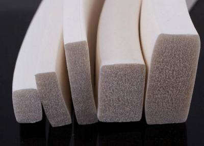 China Extruded Silicone Sponge Cord 10-30 Shore A for Industrial Seals for sale