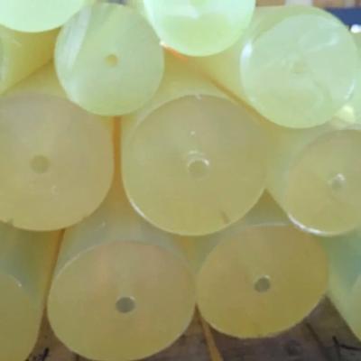 China Yellow Polyurethane Rod with 120°C Working Temperature, 300-500mm Length, and Corrosion Resistant Properties for sale