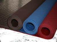 China 1-1.5m Width Round Button Industrial Rubber Sheet with Impression Fabric Bottom for Anti-slip Flooring for sale