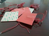 China Waterproof Non-Toxic Silicone Heater Pad with 220-240V Voltage for Uniform Heating for sale