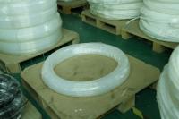 China Industrial Grade White Moulded PTFE Tube with 100% Virgin PTFE Material and Smooth Surface for sale