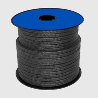 China Black Color PTFE Packing with Graphite for Industrial Seal, Density 1.4g/cm³ and Working Temperature -240℃ to +455℃ for sale