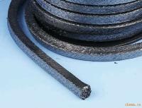 China Black Color PTFE Packing with Graphite for Industrial Seal, Density 1.4g/cm³ and Working Temperature -240℃ to +455℃ for sale