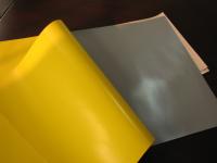 China Hypalon Fabric Rubber Sheet 1.0-6.0mm Thickness for Inflatable Boats with Corrosion Resistance for sale