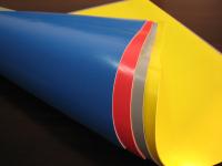 China Hypalon Fabric Rubber Sheet 1.0-6.0mm Thickness for Inflatable Boats with Corrosion Resistance for sale