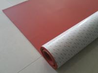 China Industrial Grade 100% Virgin Silicone Foam Rubber Sheet with 3M Adhesive Backing and UL94V-0 Flame Resistance for sale