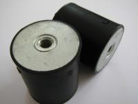 China C-FF Type Industrial Grade Rubber Shock Mounts with 350% Elongation and Galvanized Metal + Rubber Construction for sale