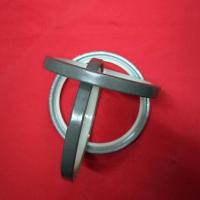 China DLI Type Hydraulic Wiper Seal with PU or NBR Lip for High Temperature Resistance in Excavator Bucket Shafts for sale