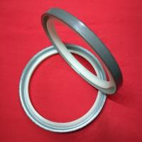 China DLI Type Hydraulic Wiper Seal with PU or NBR Lip for High Temperature Resistance in Excavator Bucket Shafts for sale