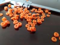 China Industrial Grade High Temperature Resistant Silicone Sponge Gasket with Customizable Size for sale