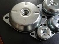 China Galvanized Metal Industrial Grade Rubber Shock Mounts with High Tensile Rubber for Compressor and Refrigerator for sale