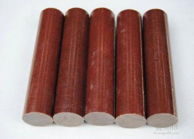 China High Performance Phenolic Resin Rod with 10KV Breakdown Voltage, B Class 130 Heat-Resistant and 90-110Mpa Flexural Strength for Electric Insulation for sale