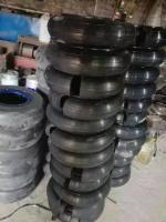 China Black NBR Rubber Tyre Coupling with Tensile Strength 8-12Mpa for Steel Industry in F40-F250 Size for sale
