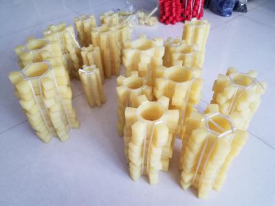 China Yellow SBT Polyurethane Coupling with 120°C Working Temperature, High Tensile Strength, and Oil Resistant Properties for Industrial Shaft Coupling for sale