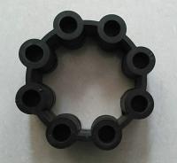 China Black Polyurethane Coupling with 70-98 Shore A Hardness and MH45-200 Size Range for High Efficiency Transmission for sale