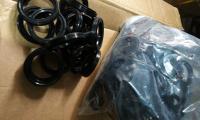 China Black NBR O Ring Silicone Rubber Washer with 8-12Mpa Tensile Strength for Industrial Seal for sale