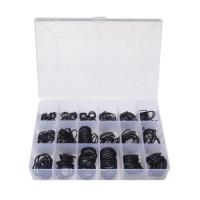 China Black NBR O Ring Silicone Rubber Washer with 8-12Mpa Tensile Strength for Industrial Seal for sale