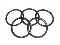 China Black NBR O Ring Silicone Rubber Washer with 8-12Mpa Tensile Strength for Industrial Seal for sale