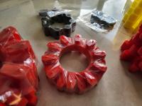 China Chemical Resistant PU Spider with Excellent Vibration Absorption for Heavy Duty Applications for sale